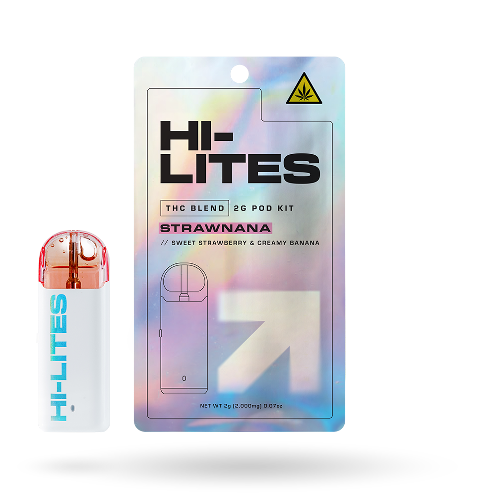 THC Blend Pod Starter Kit: Strawnana 2g - 6 Pack – Wholesale